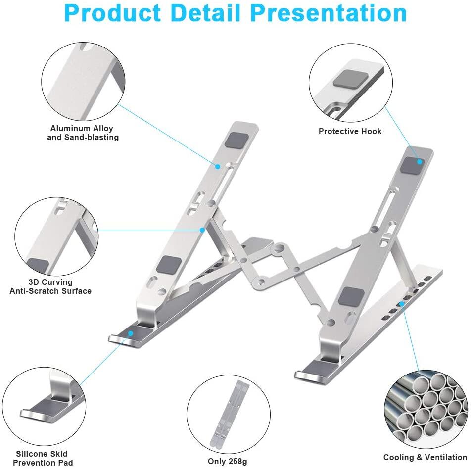 Tablet computer stand Laptop Stand Creative Folding Storage BAG ...