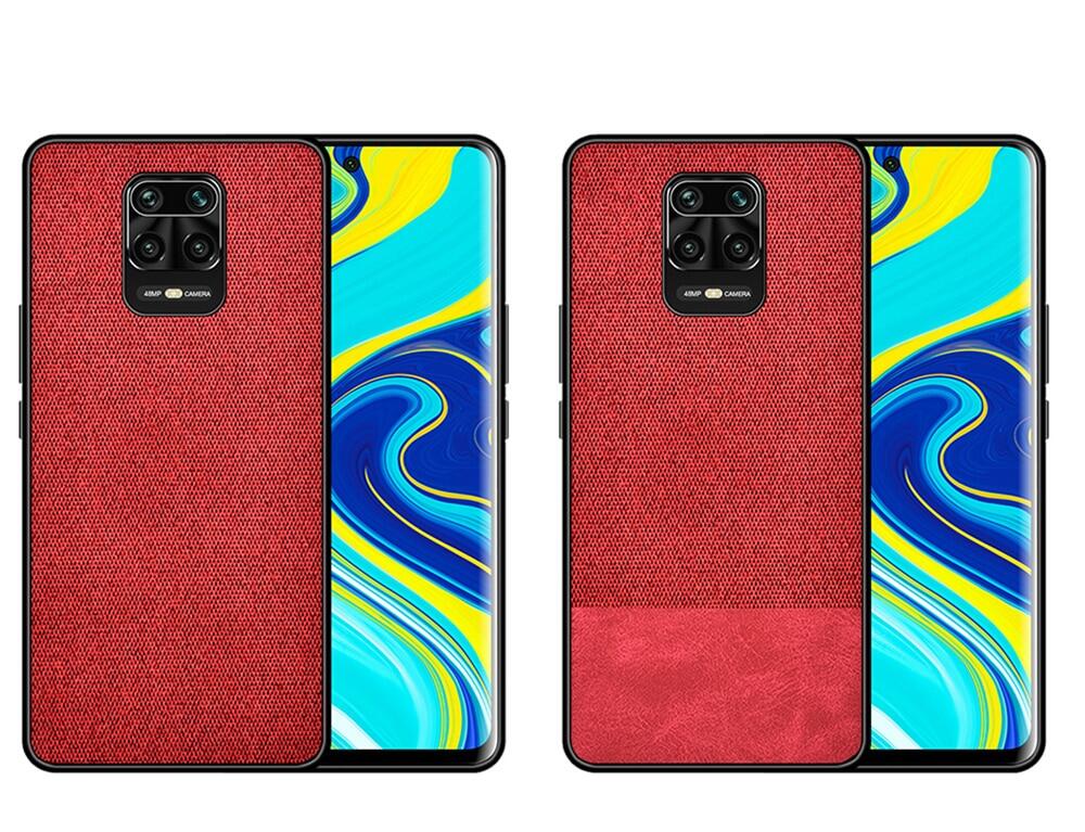 For Redmi Note 9 Pro Case Shockproof Cloth Soft Cover For Xiaomi Mi 10 ...