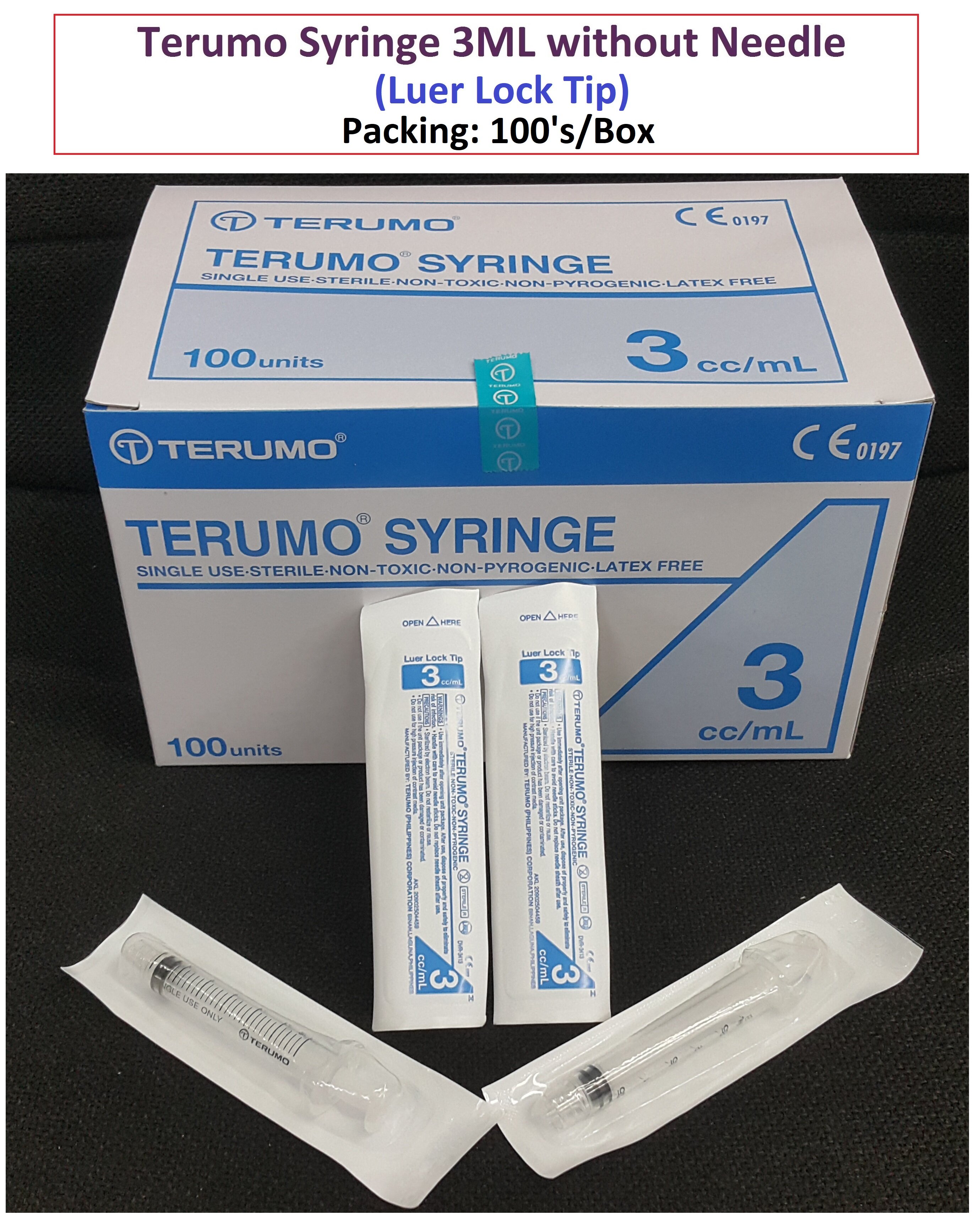 Shop Terumo Syringe 5ml Luer Lock online | Lazada.com.my