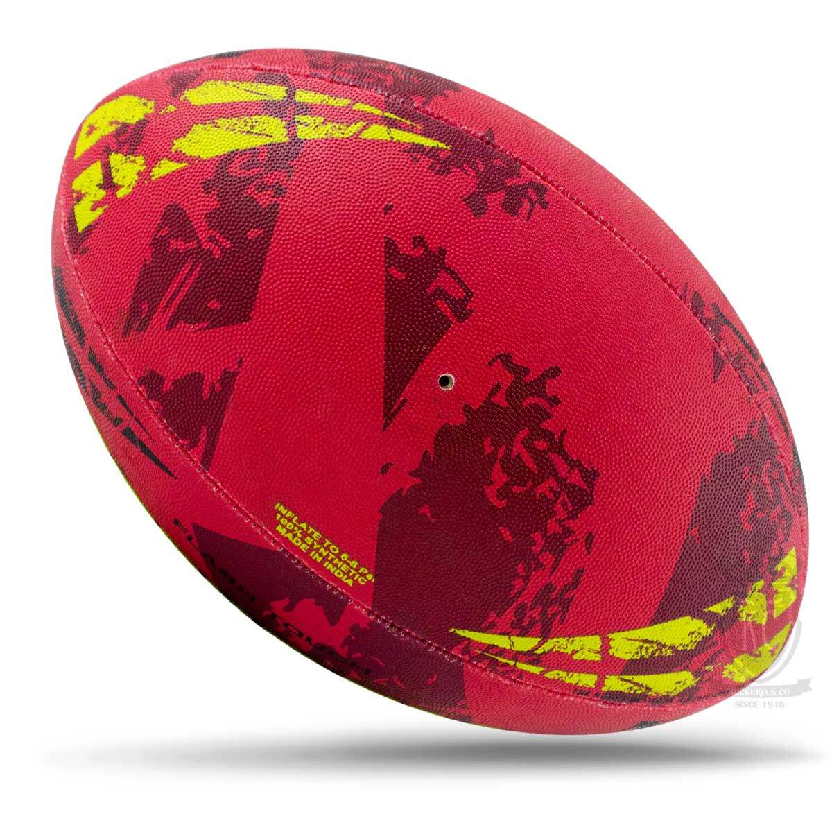 Steeden Flash Touch Rugby Ball – Crimson - Skoolah