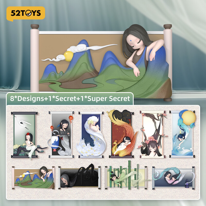【Available on August 7th 20:00】52TOYS SLEEP Chinese Scrolls Series ...