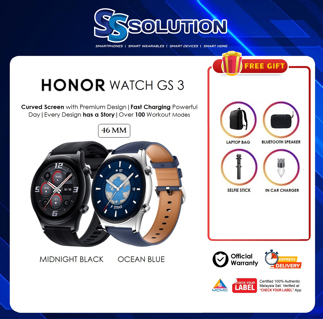 Honor Watch GS 3 Price in Malaysia & Specs - RM699 | TechNave
