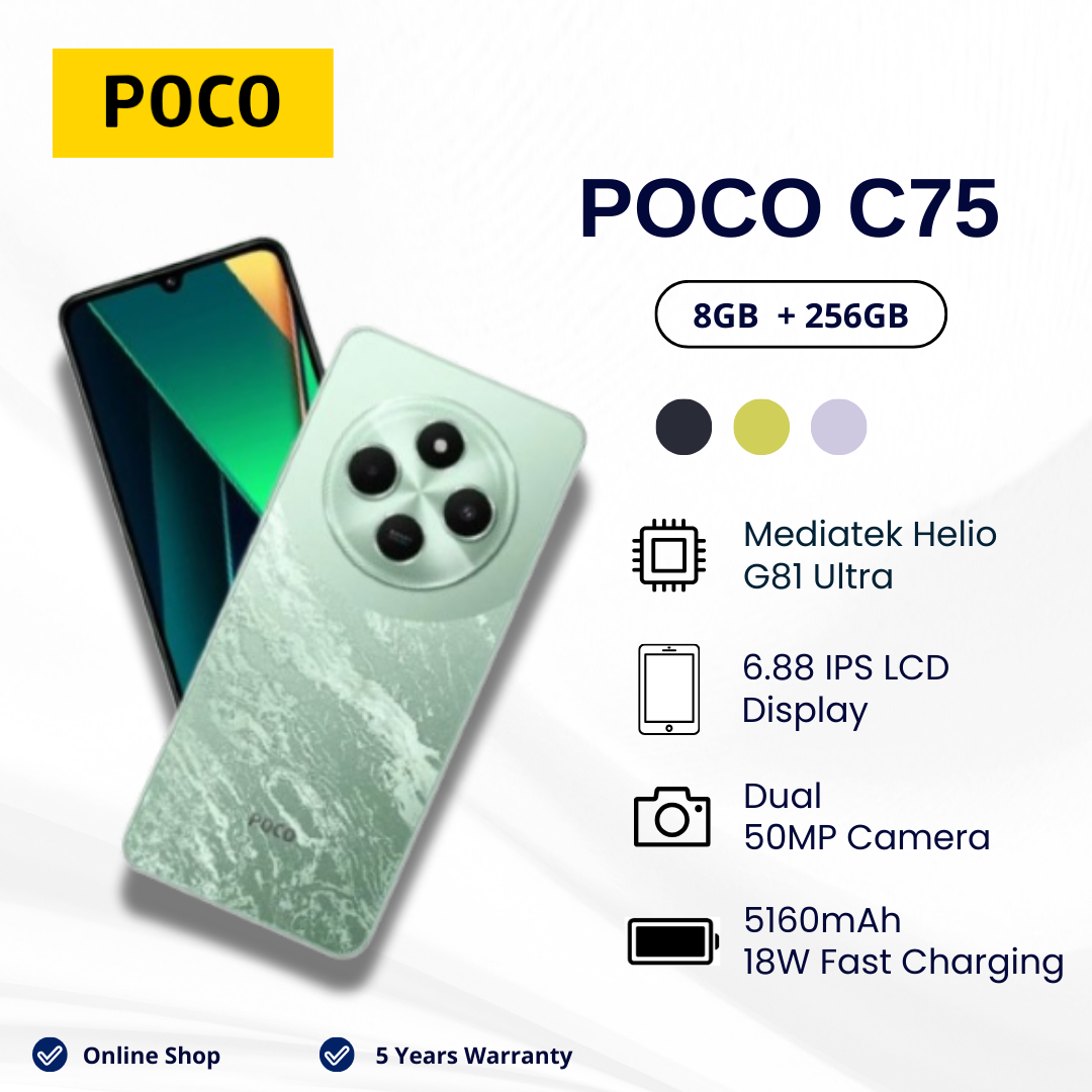 POCO C75 Price in Malaysia & Specs - RM356 | TechNave