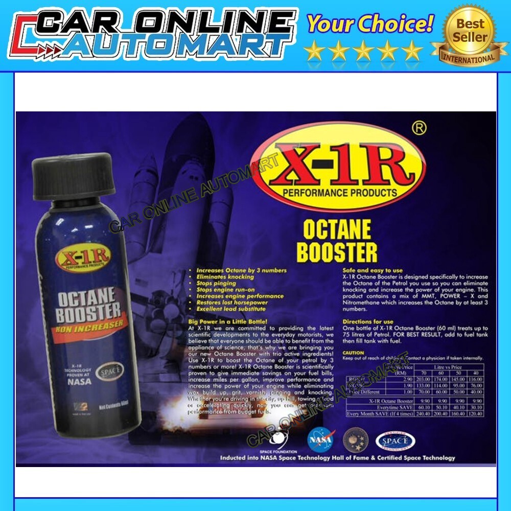 100% Original X-1R Octane Booster 60mL Price, Reviews
