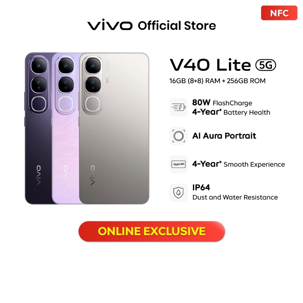 vivo V40 Lite Price in Malaysia & Specs - RM988 | TechNave