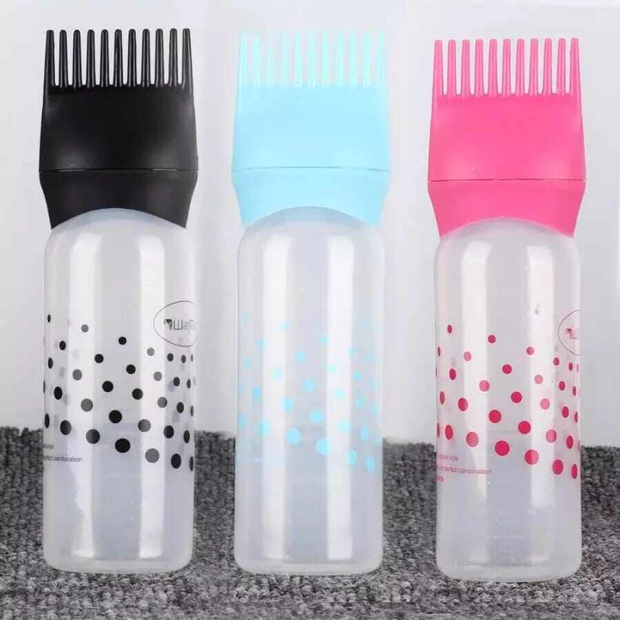 Oil Shampoo Applicator Direct To The Scalp Multifunction Use Bottle
