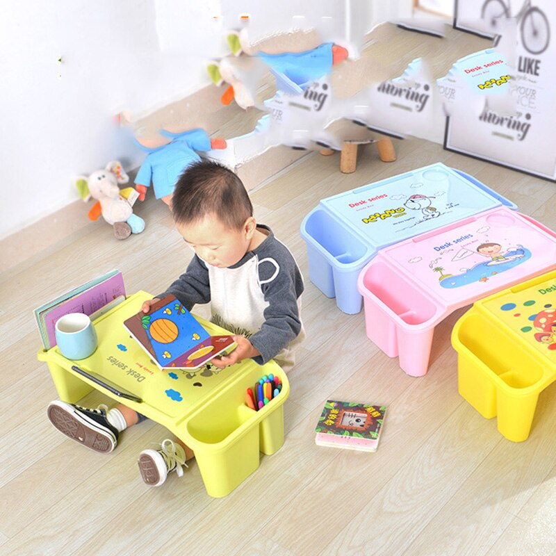 Plastic Mini Tables For Kids Toddlers Babys Desk Laptop Holder Portable ...