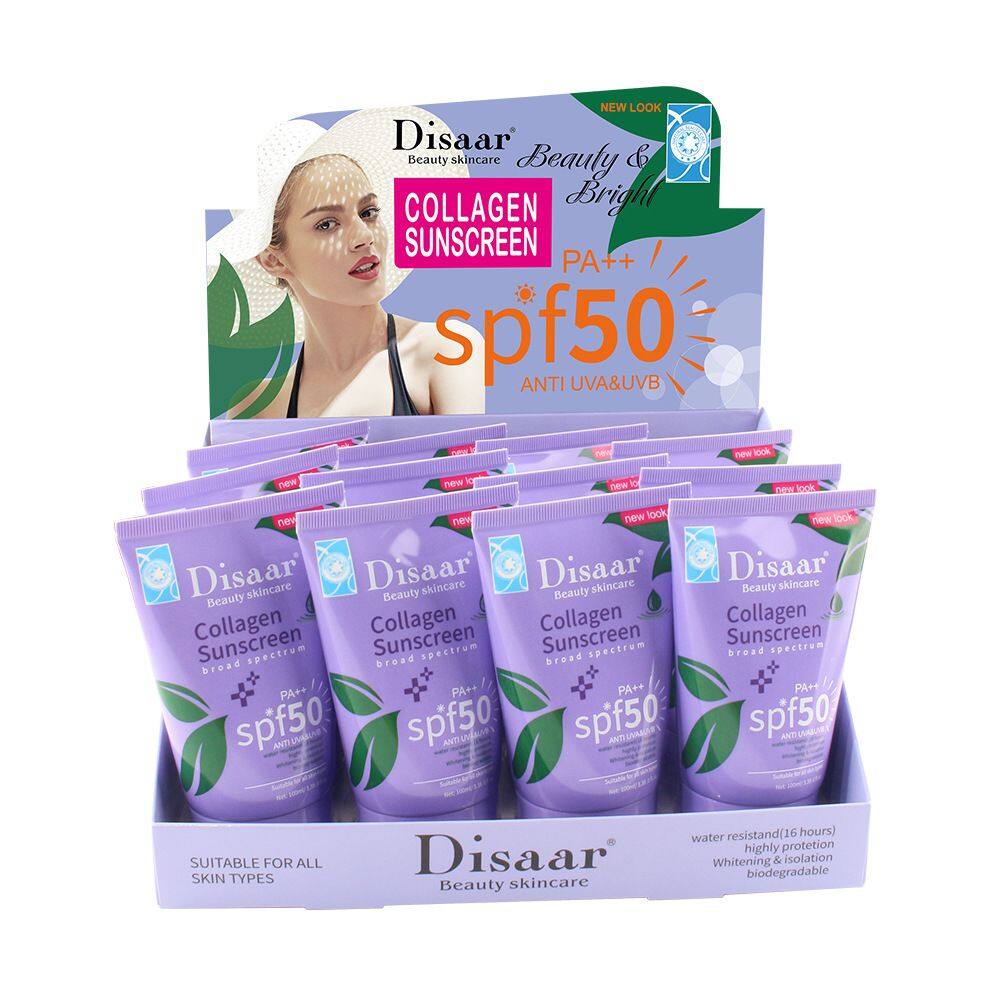 Disaar Collagen Sunscreen SPF 50 Not Greasy Anti-UV Sunscreen 100ml