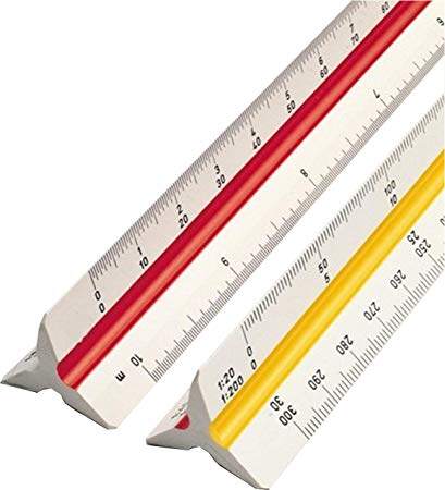 Triangular Scale Ruler (300MM) Isomars