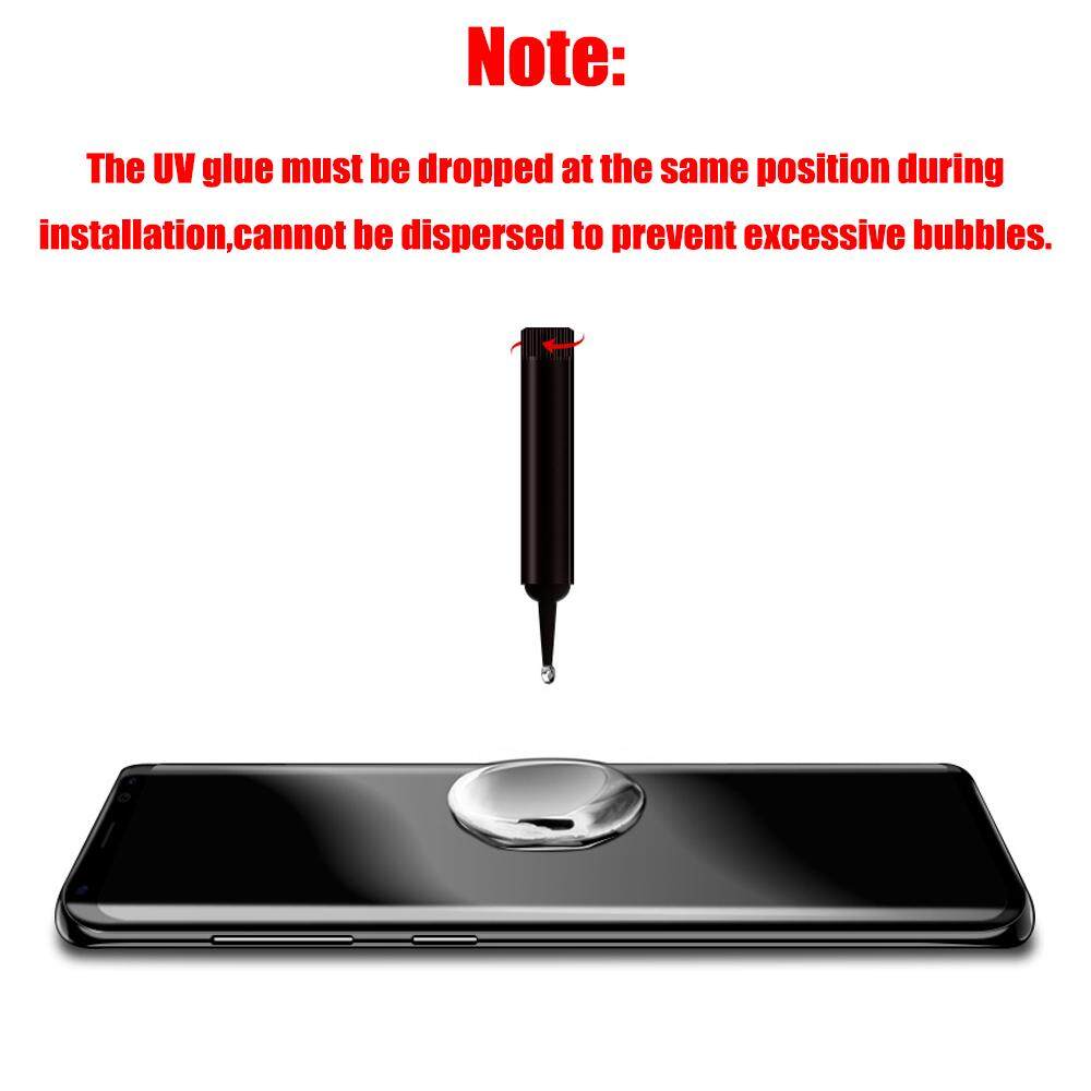 Samsung Galaxy S21 PLUS ( S21+ ) UV Light Adhesive Tempered Glass ...