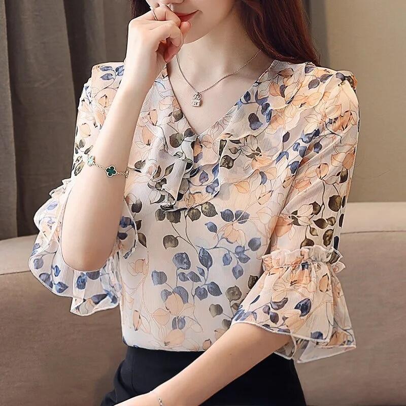 Chiffon Blouse Design