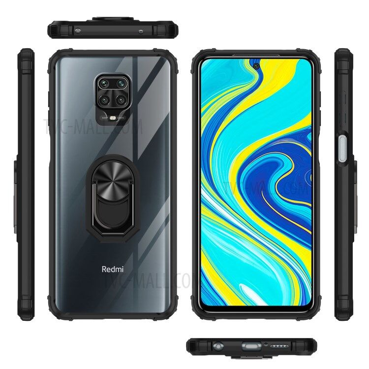 With Ring Holder Kickstand Acrylic TPU Cell Phone Shell for Xiaomi ...