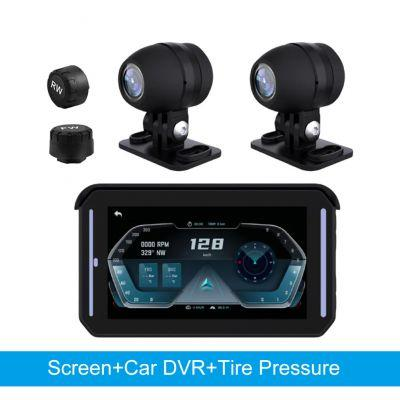 RF Wireless CarPlay Android Auto Touchscreen for Motorcycle GPS ...