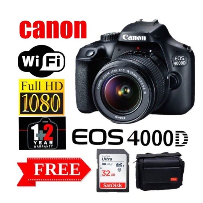 Canon EOS 4000D Price in Malaysia & Specs - RM1500 | TechNave