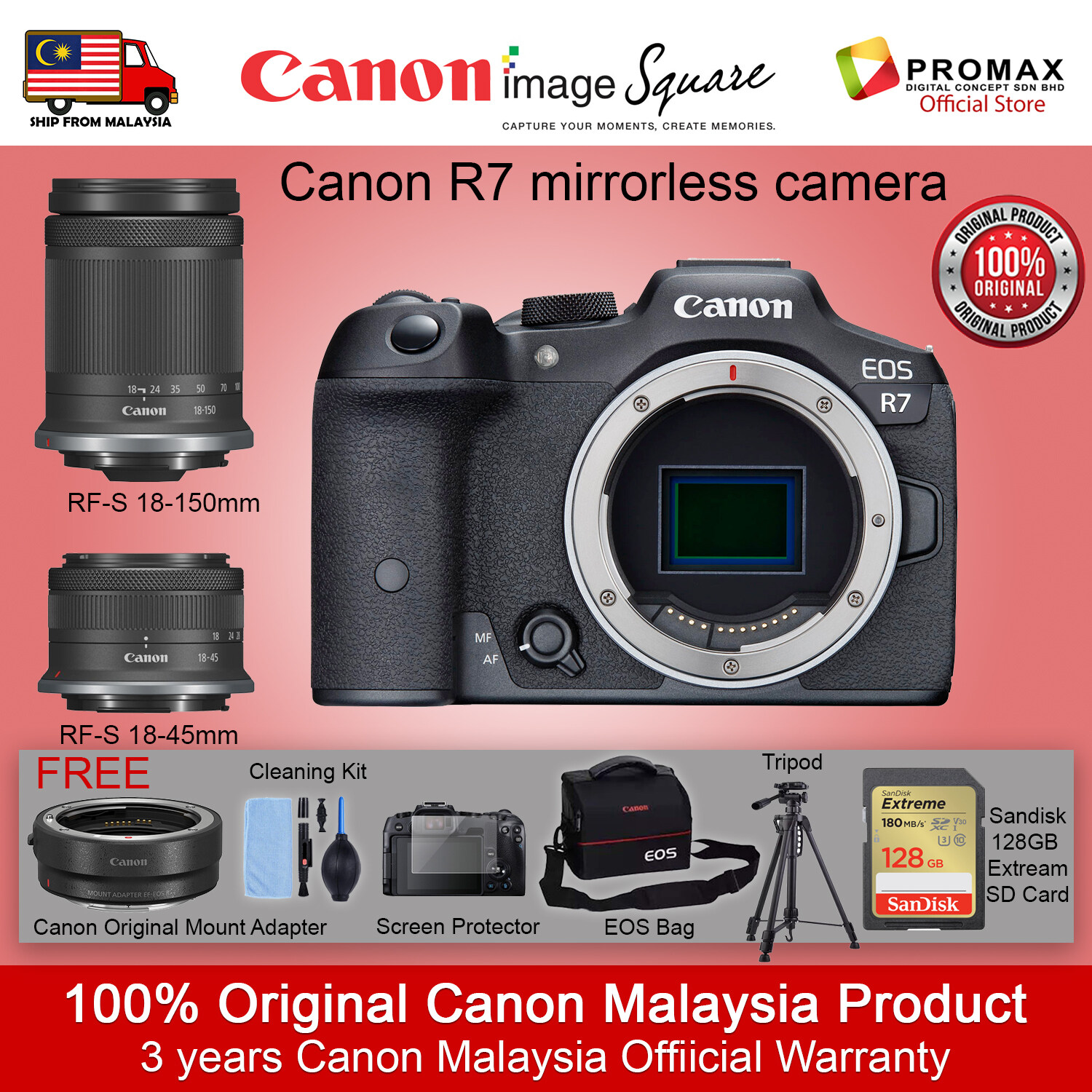 Canon EOS R7 Price in Malaysia & Specs - RM5520 | TechNave