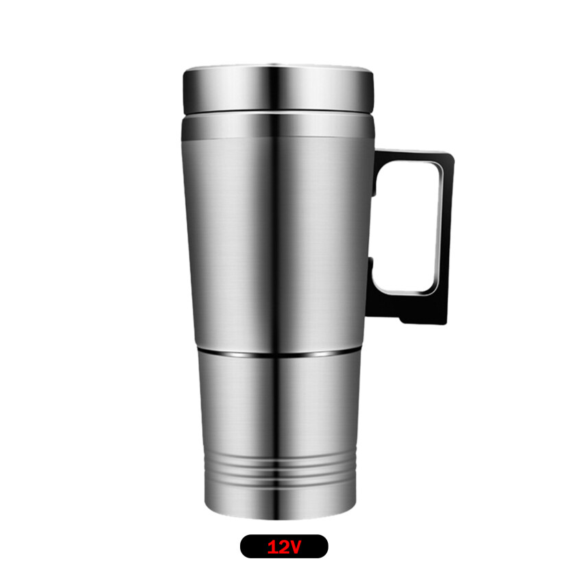 Promo Rmj Home Gelas Listrik Mobil 12V-24V. Cangkir Pemanas Dalam Baja ...