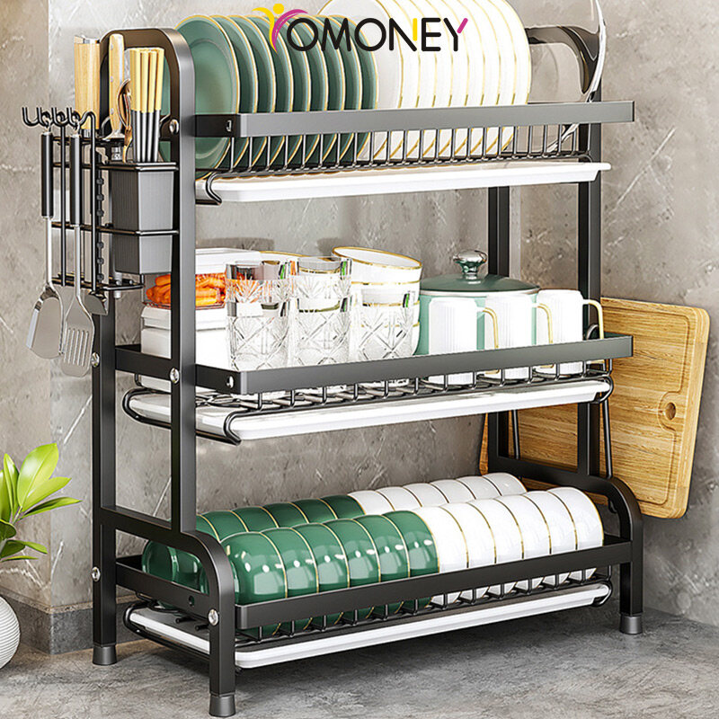 Buy Kitchen Cabinet Dish Rack online | Lazada.com.my