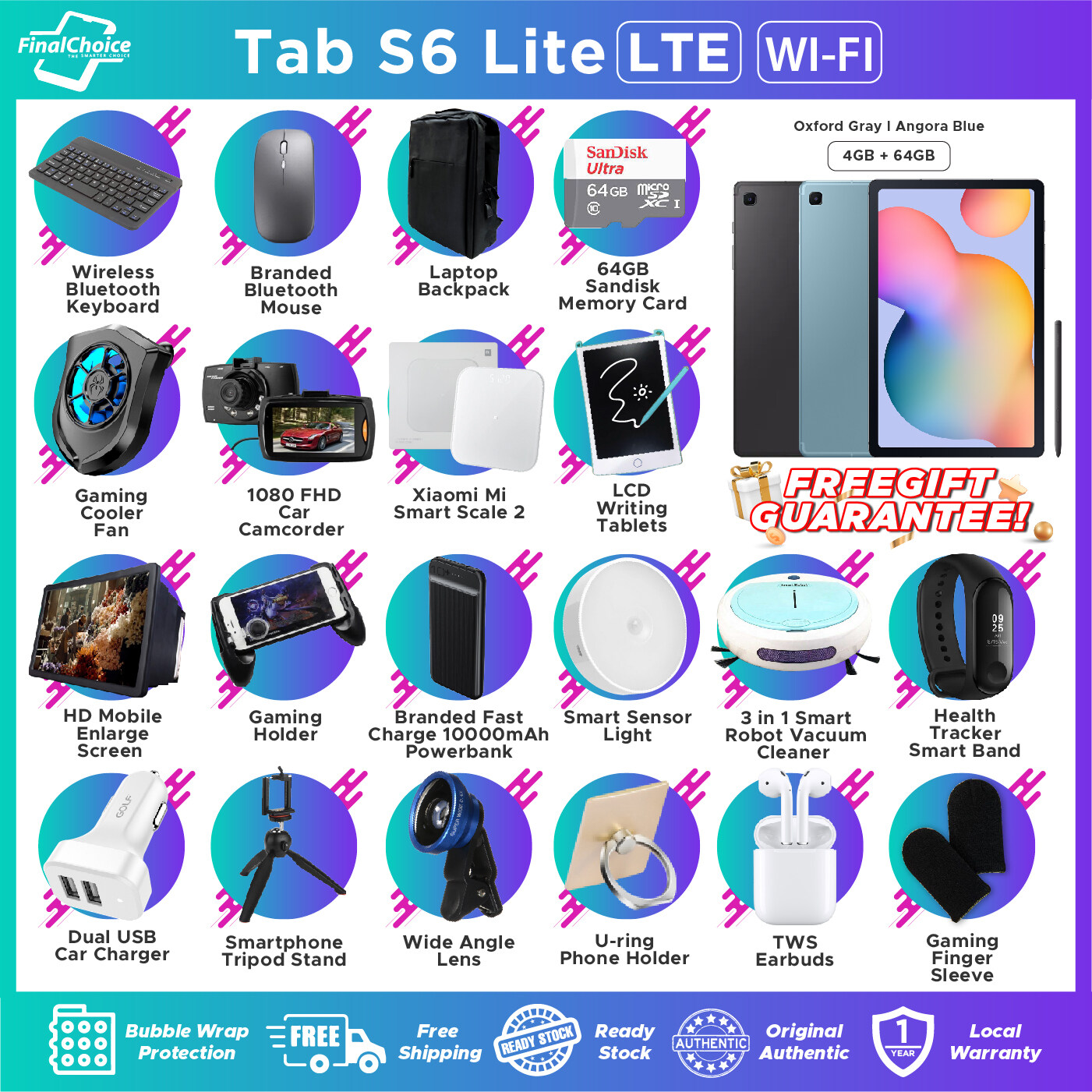 Samsung Galaxy Tab S6 Lite (2022) Price in Malaysia & Specs - RM1088 | TechNave