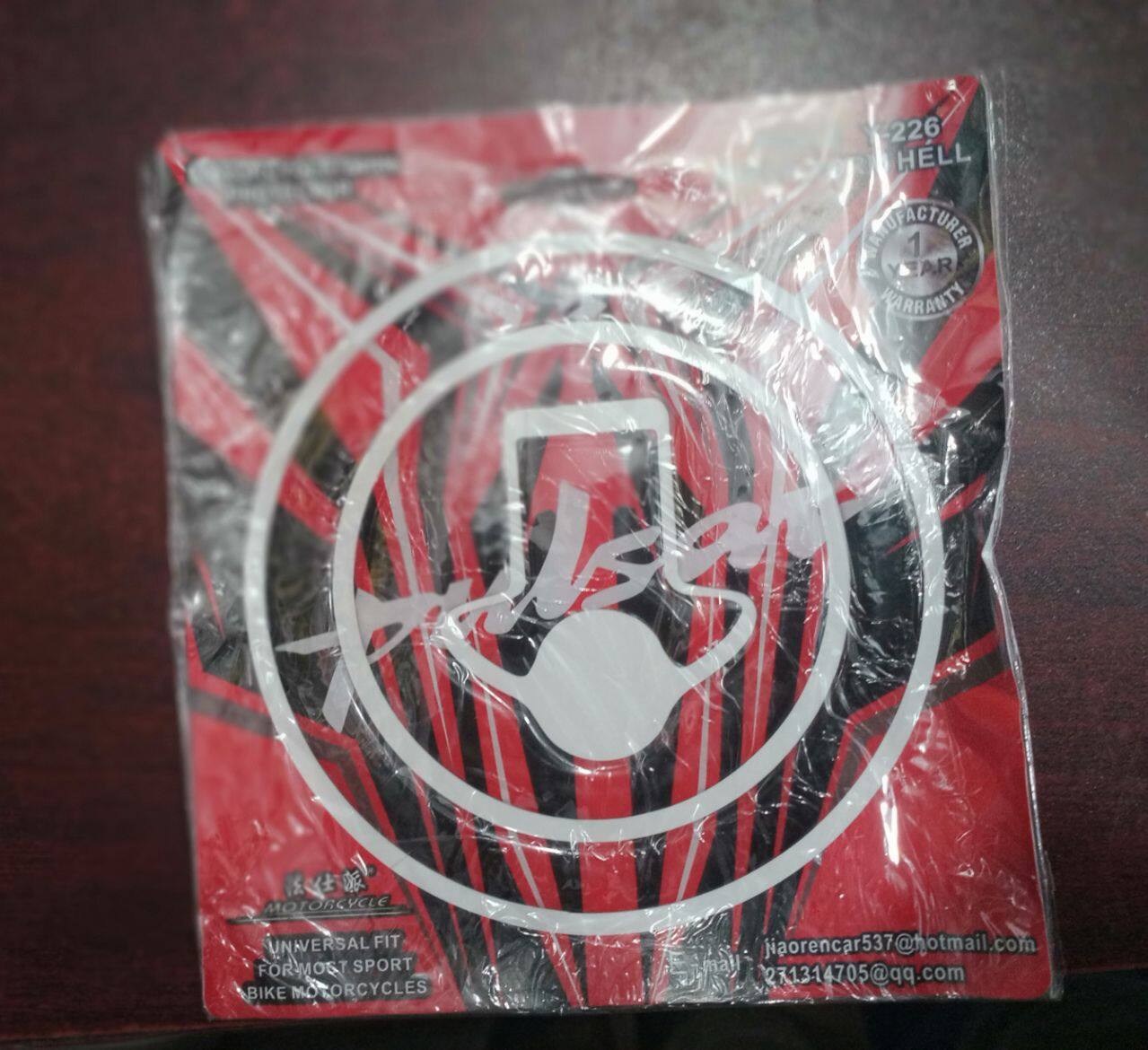 PULSAR MOTOR BIKE TANKI 3D UNIVERSAL Carbon Fiber motor bike sticker