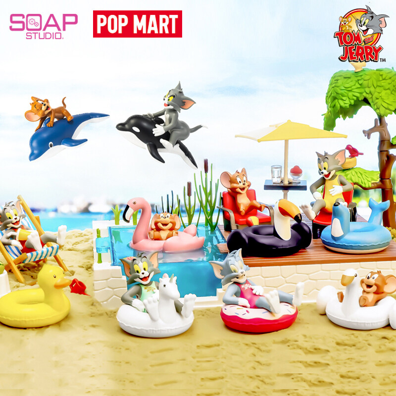 POP MART Tom and Jerry Pool Party Series Blind Box