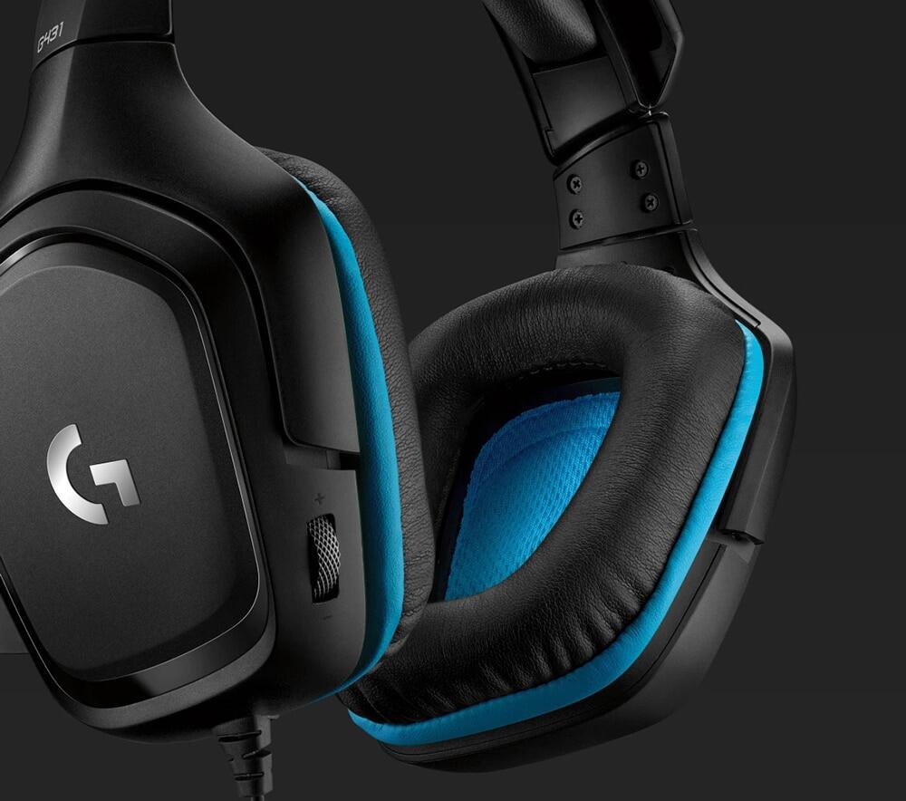 Buy Logitech G431 USB DTS 7.1 Surround Sound Gaming Headset at Best ...