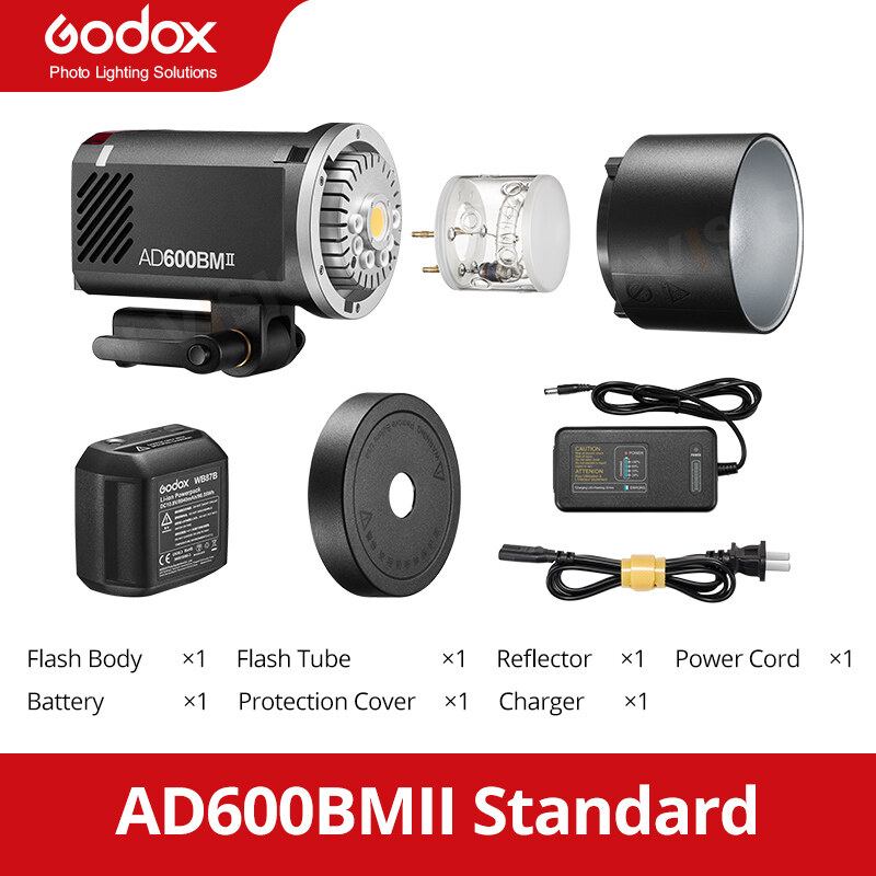 Godox 600Ws AD600BMII AD600BM Mark II High-Speed TTL Studio Strobe ...