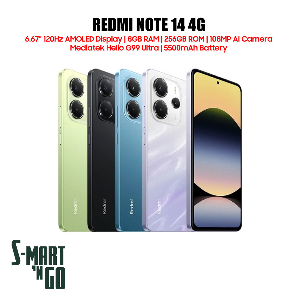 Redmi Note 14 Price in Malaysia & Specs - RM669 | TechNave