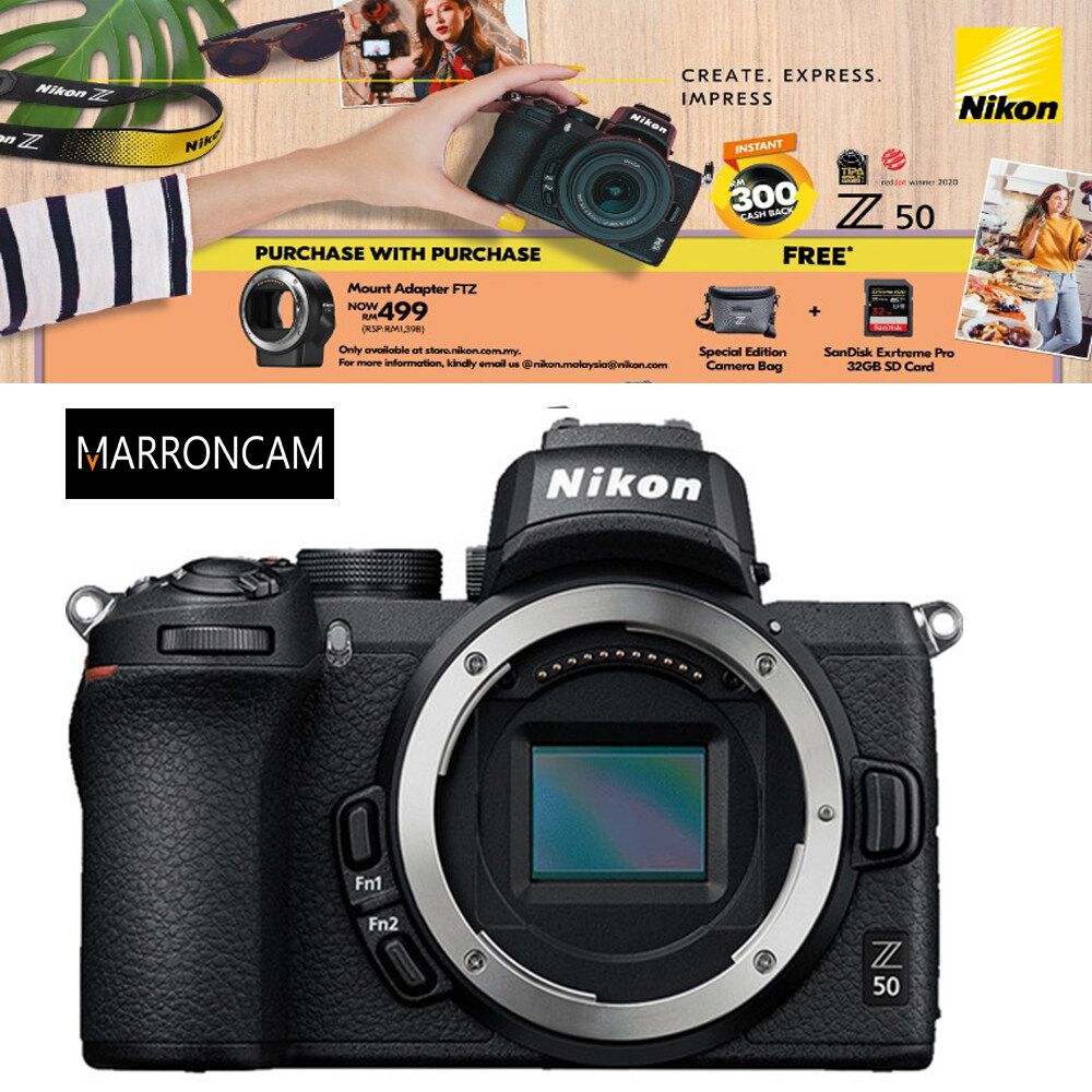 Nikon Z50 Price in Malaysia & Specs - RM2600 | TechNave