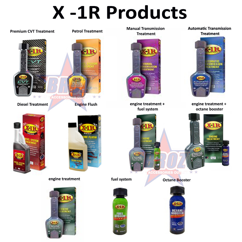 100% Original X-1R/X1R Engine/Enjin Diesel Petrol Fuel System Treatment ...