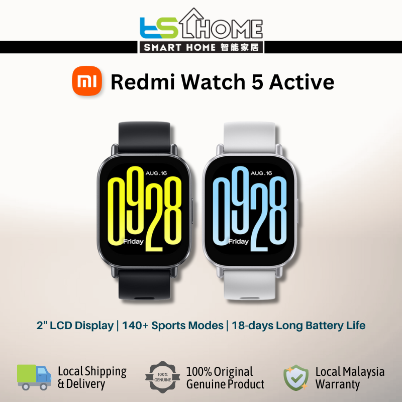 Redmi Watch 5 Active Price in Malaysia & Specs - RM127 | TechNave