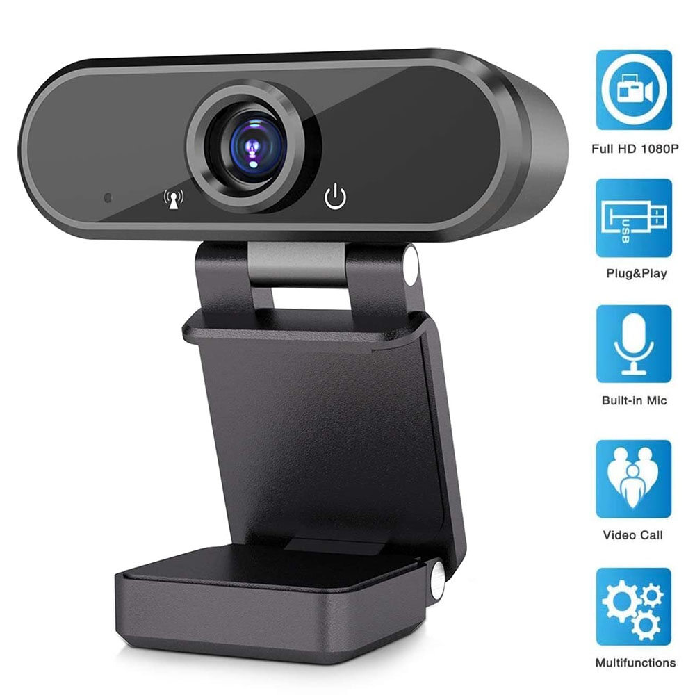 Computers & Accessories Webcams AutoFocus 3D Noise Reduction with 90 ...