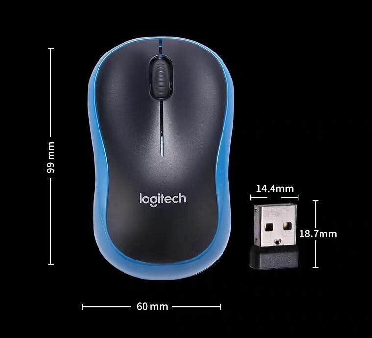 ph&co | PC Depot. LOGITECH M186 WIRELESS MOUSE BLUE