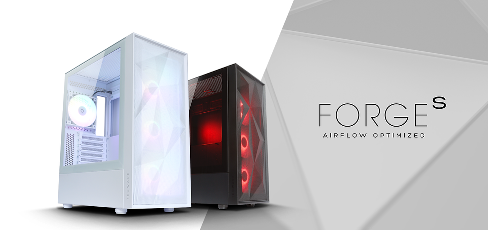 Tecware Forge S Omni ITX,M-ATX,ATX TG Tempered Glass ARGB Gaming PC ...