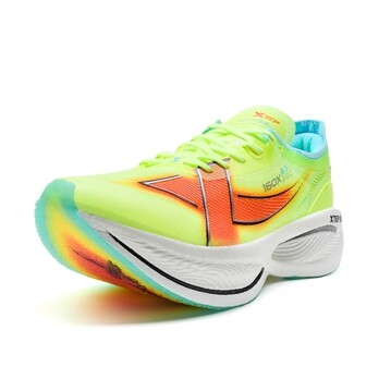 Xtep 160X3.5Pro | Marathon Racing Running Shoes Blue/Green/White/Black