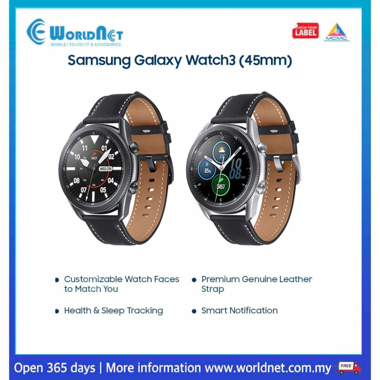 Samsung Galaxy Watch 3 41mm Price in Malaysia & Specs - RM758 | TechNave