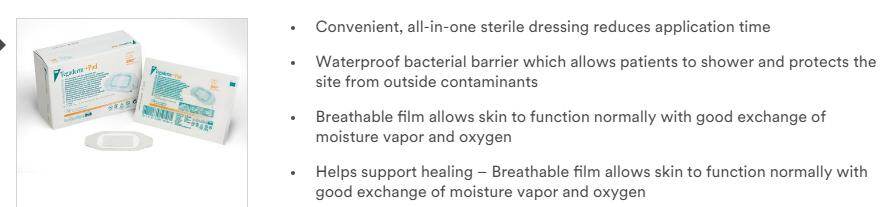 3M Tegaderm + Pad with Non-Adherent Pad REF 3584 (6cm x 10cm) 1 Box ...