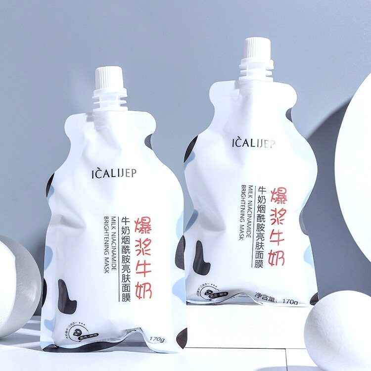 Goth Milk B`rightening Face & Body Milk M`ask ( Watch The Video )