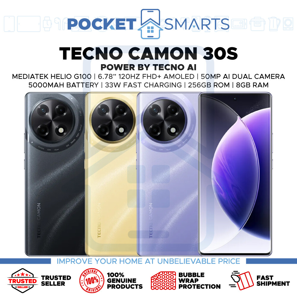 TECNO Camon 30S Price in Malaysia & Specs - RM799 | TechNave
