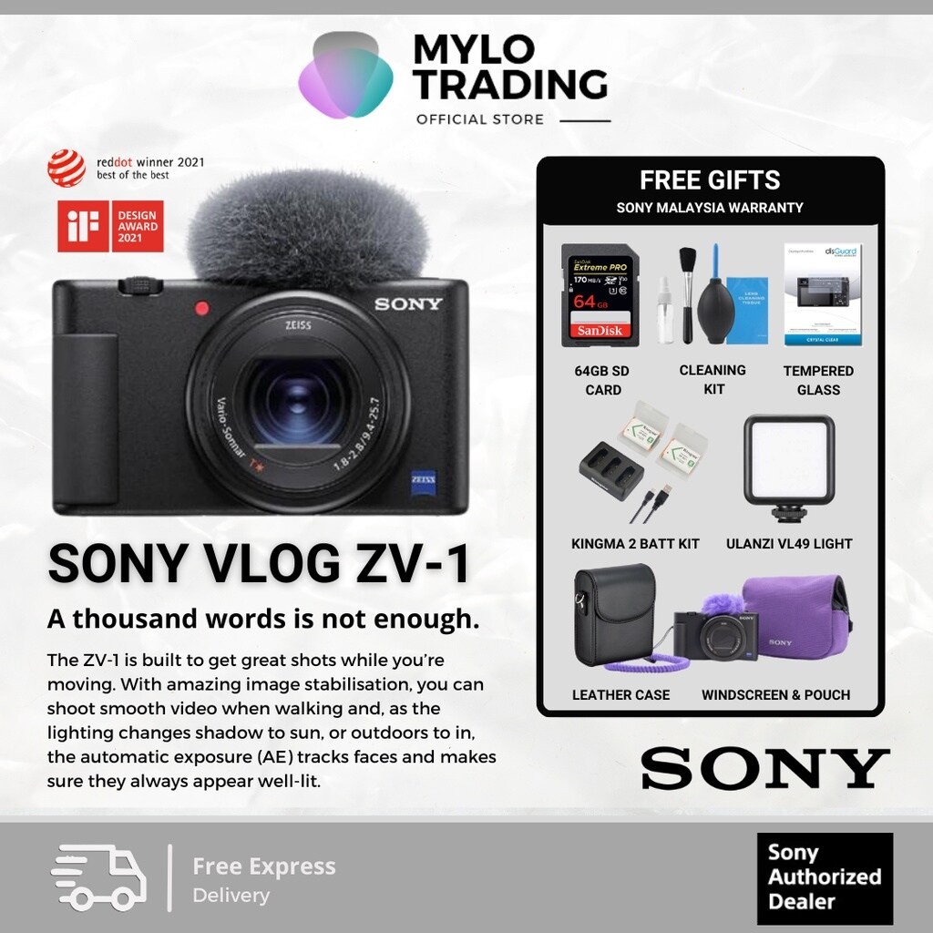 Sony ZV-1 Price in Malaysia & Specs - RM1687 | TechNave