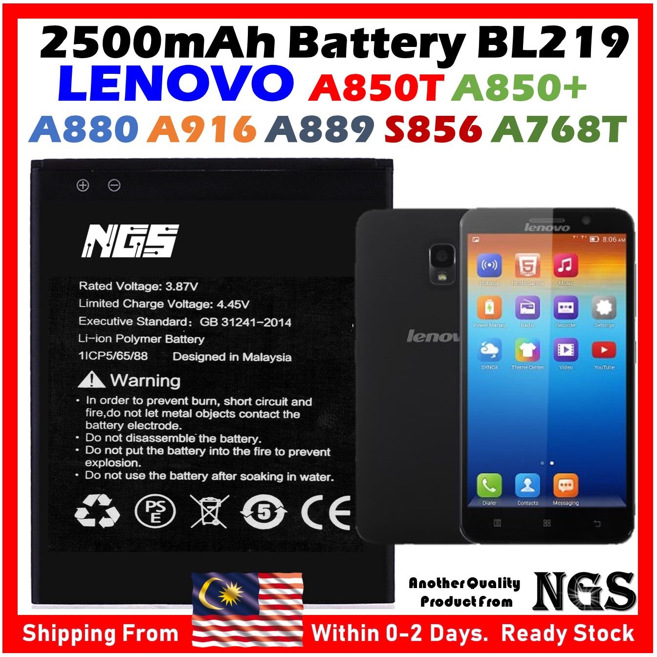 Lenovo A890 Smartphone Malaysia