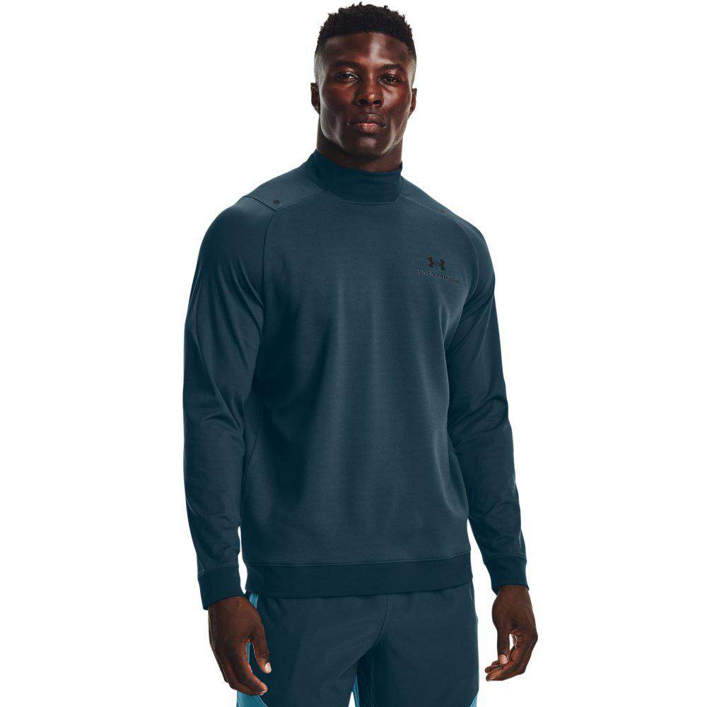 Promo Under Armour Kaos Tangan Panjang Pria UA RUSH™ All Purpose Mock ...