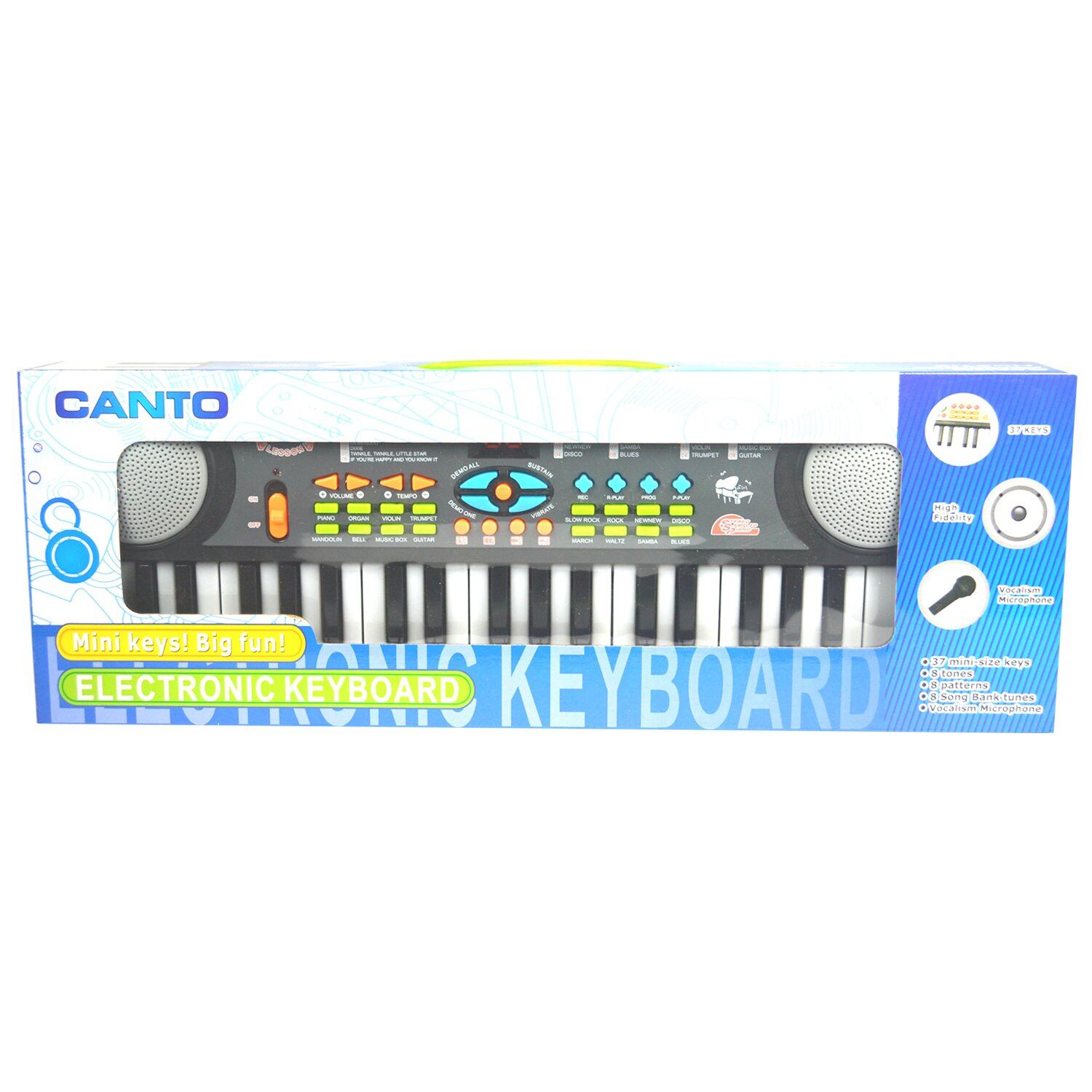 CANTO 37 KEYS ELECTRONIC KEYBOARD PIANO Toys