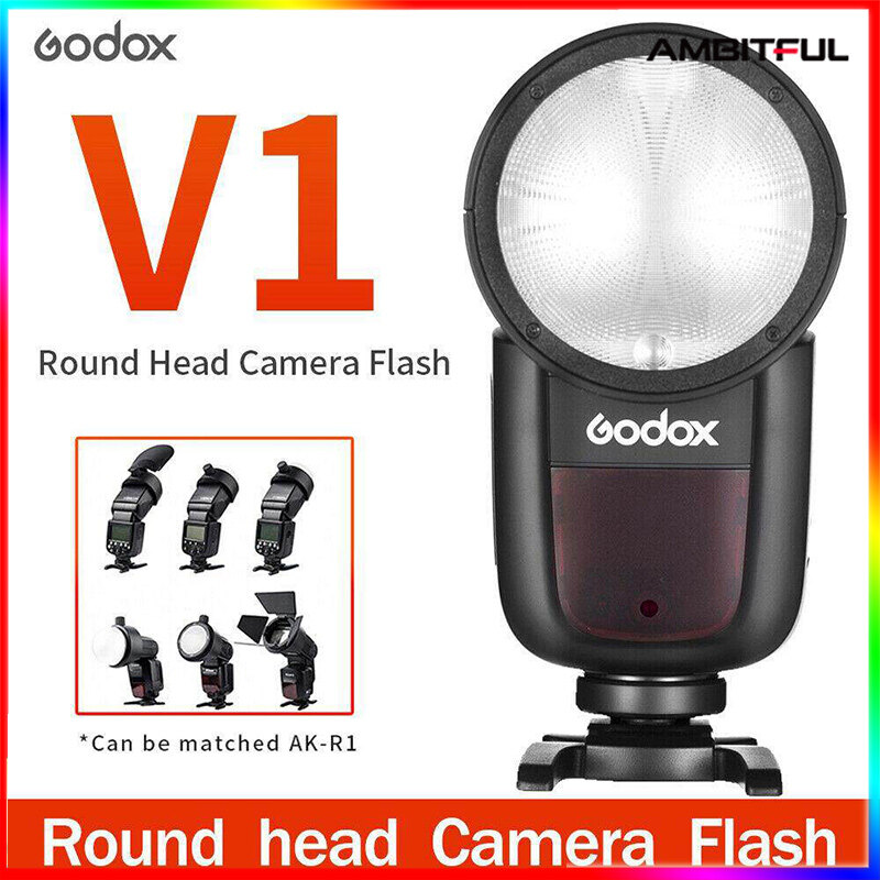 Godox V1 Speedlight TTL HSS 1/8000s Li-ion Battery Speedlite Flash for ...