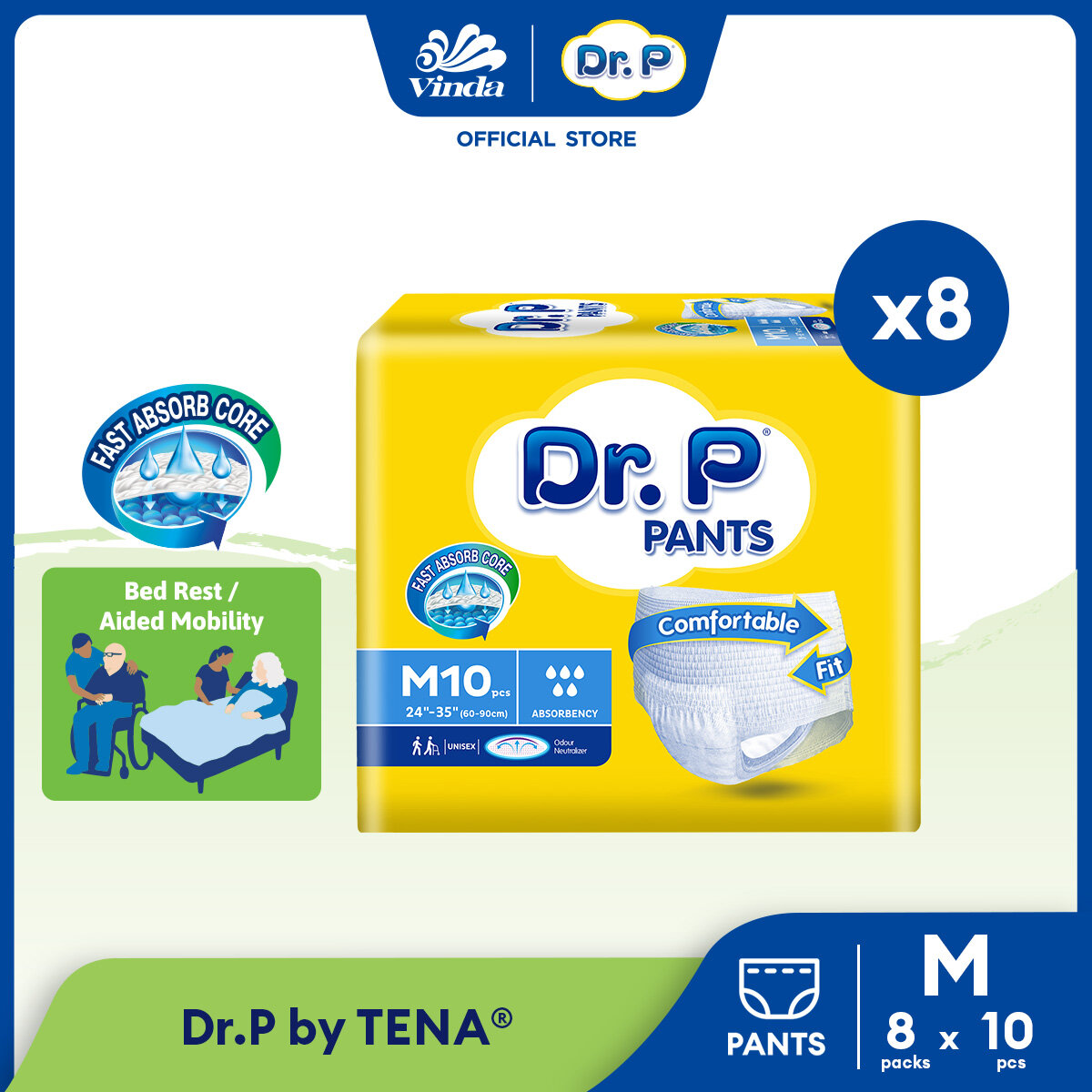 Shop Pampers Pants Dewasa Dr P online | Lazada.com.my