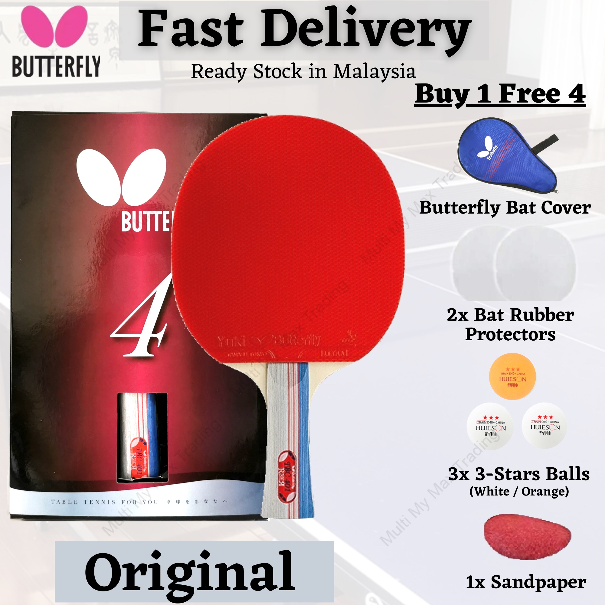 Buy Butterfly Viscaria Super Alc Blade online | Lazada.com.my