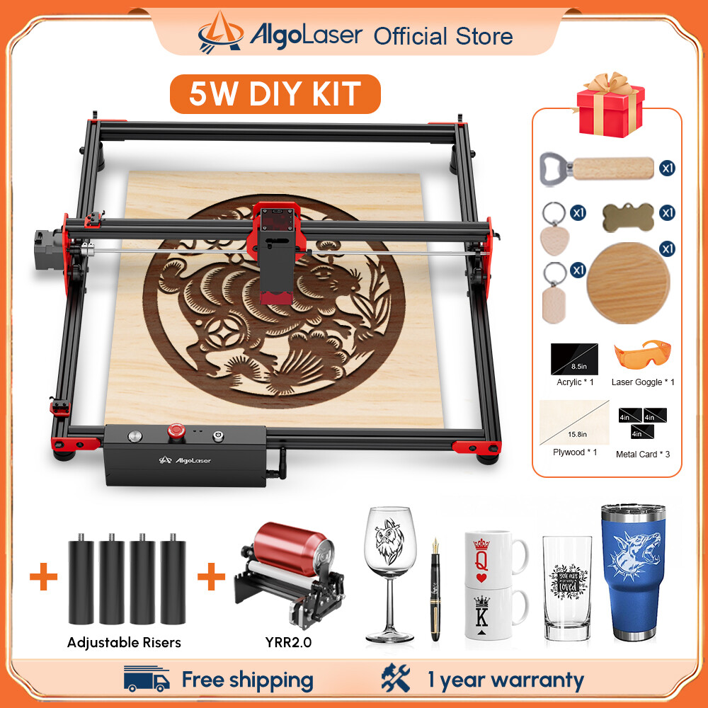 Beginner Algolaser Ortur DIY Kit Powerful Laser Engraver With Wifi ...