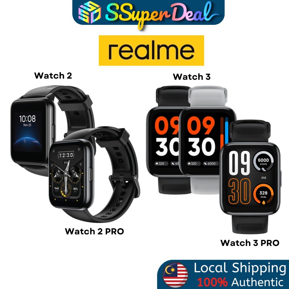 realme Watch 3 Pro Price in Malaysia & Specs - RM179 | TechNave