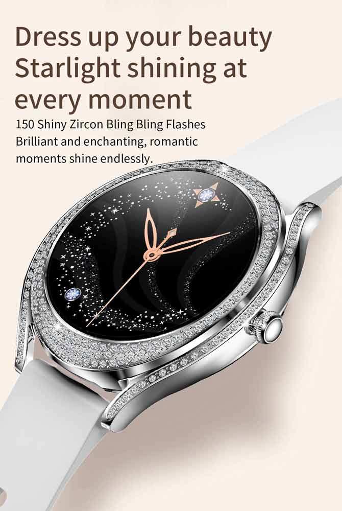 Reloj Inteligente de Moda para Mujer NORTH EDGE V66 AMOLED con Pantalla ...