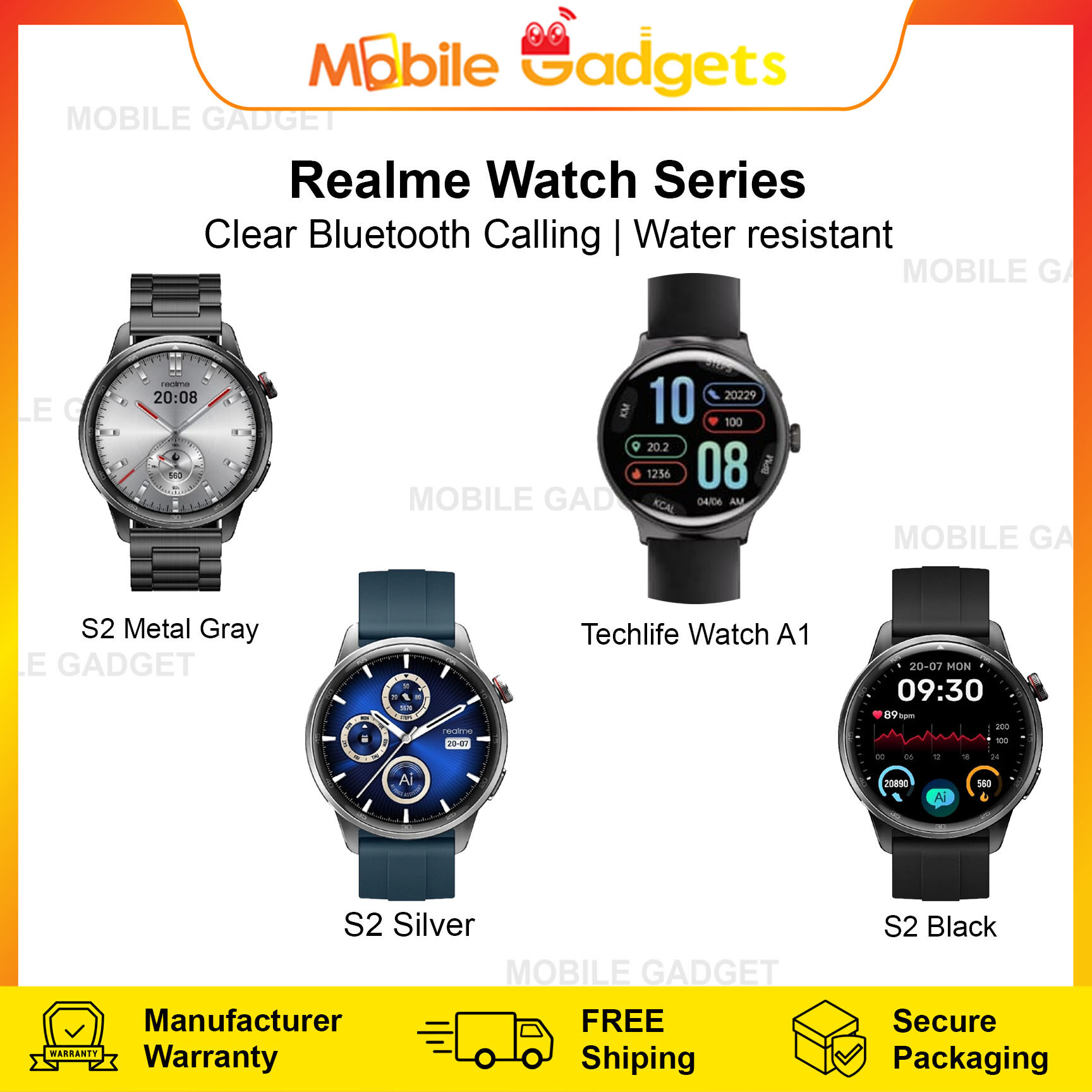 Realme Watch S2 Price in Malaysia & Specs - RM319 | TechNave