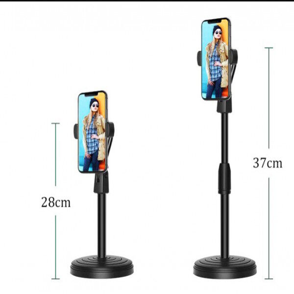 Desktop Mobile Phone Holder Stand for Facetime Live Streaming YouTube ...